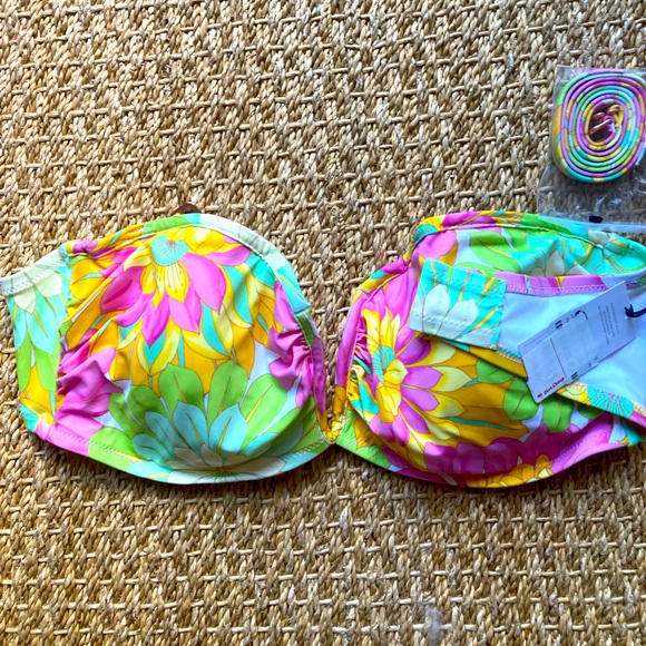 Shade & Shore | Swim | Nwt Shade Shore Swim Top Convertible Strapless ...